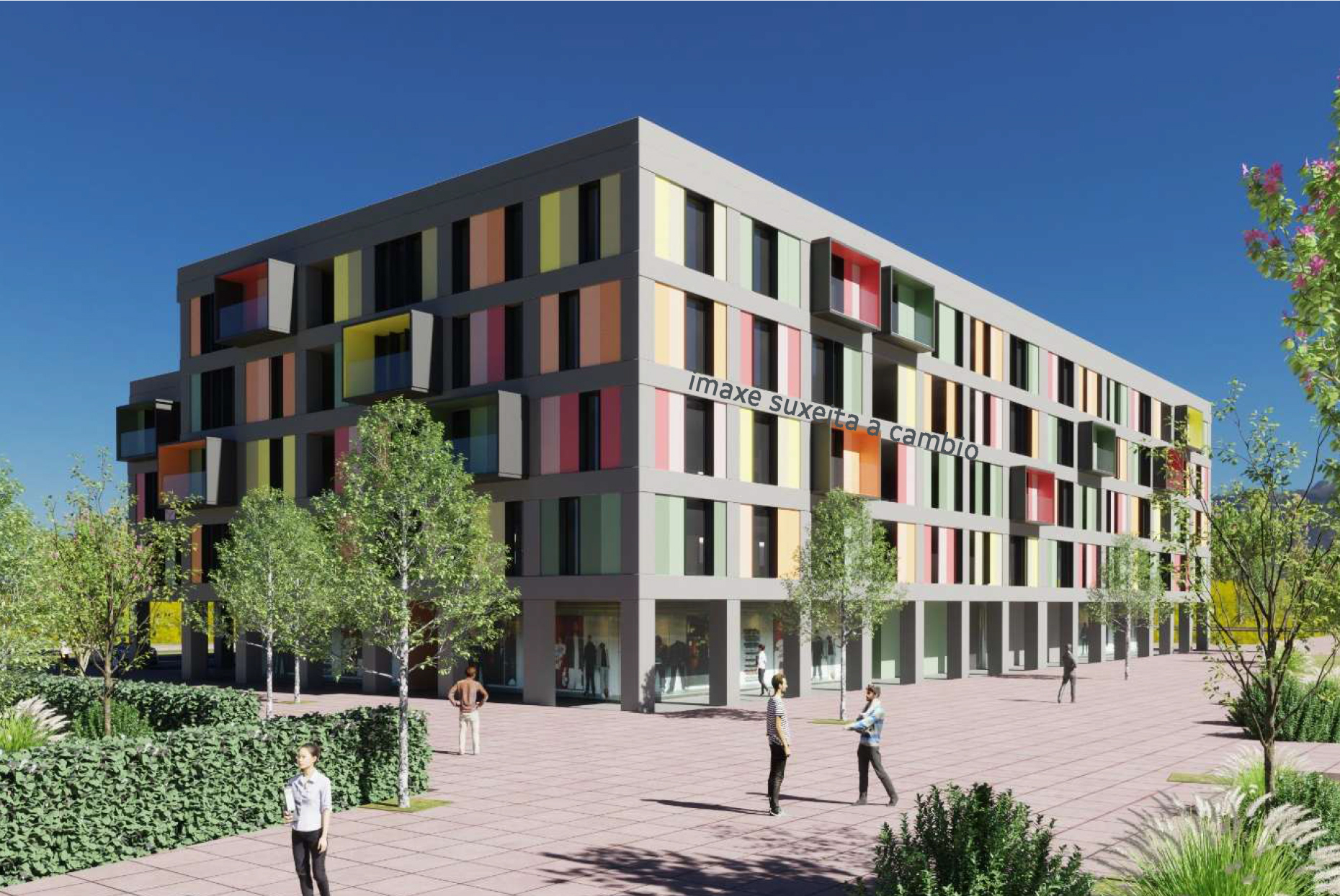 Ferrol. 58 vivendas de promoción pública. – Vivenda publica de Galicia